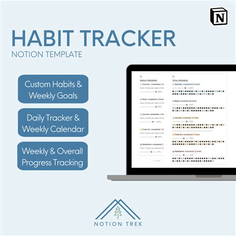 The Best Habit Tracker Notion Template U Notiontrek