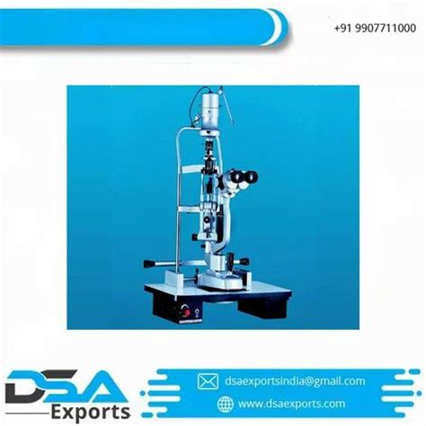 Manual Portable Slit Lamp Ultima Ie 02 Stepper Magnification At Best