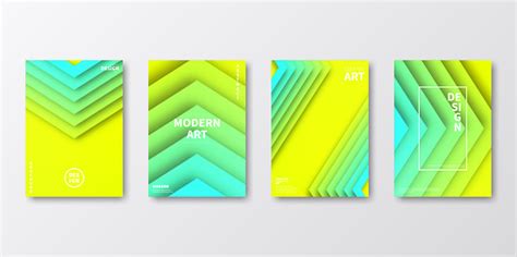 브로셔 템플릿 레이아웃 그린 커버 디자인 비즈니스 연례 보고서 전단지 잡지 3차원 형태에 대한 스톡 벡터 아트 및 기타 이미지