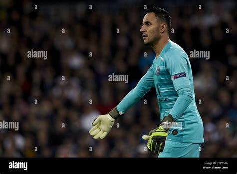 Keylor Navas Of Psg During The Match Real Madrid Cf V Paris Saint