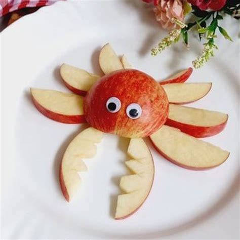 تزیین میوه پاییزی برای مدرسه تزیین میوه برای کودک پیش دبستانی