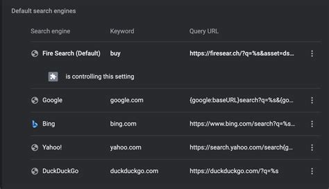 My Default Search Engine Is Being Controlled And I Can T Change It Google Chrome Community