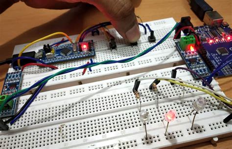 Serial Communication Between Stm32f103c8 And Arduino Uno Using Rs 485