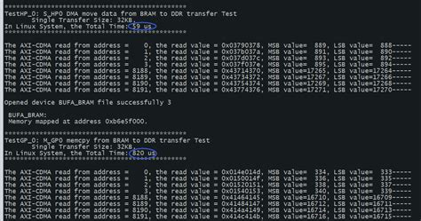 [原创]zynq Axi Cdma测试结果 Fpgatopic 博客园