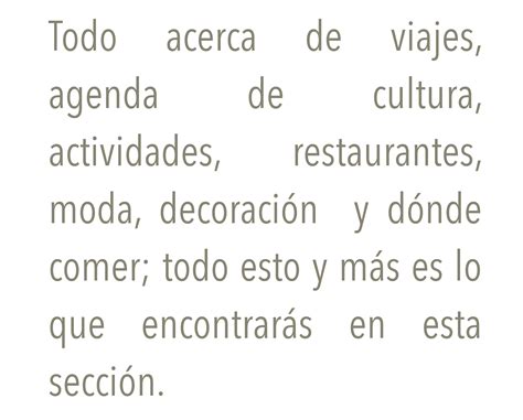 Estilo De Vida G Lamour Magazine