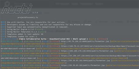 GitHub Aels CVE Zimbra CVE Nuclei Weaponized Template