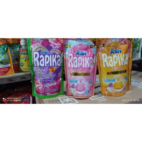Jual Rapika Pewangi Pelembut Dan Pelicin Pakaian Parfum Buat Setrika Shopee Indonesia