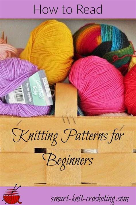 How To Read Knitting Patterns For The Beginner