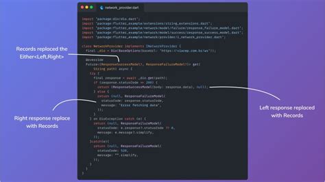 Dart Dartlang Dartrecords Either Flutter Codingtips Mobile
