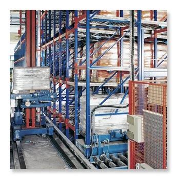 Warehouse Industrial Storage Shelving Automatic Racking System Remote Control Radio Shuttle