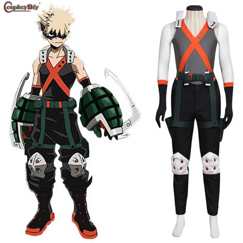 Boku No Hero Academia Bakugou Katsuki Cosplay Unisex Costume My Hero Academia Outfit Halloween