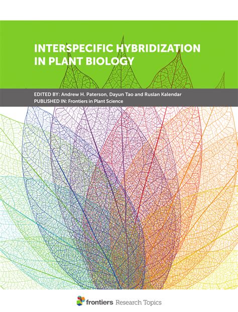 Pdf Interspecific Hybridization In Plant Biology