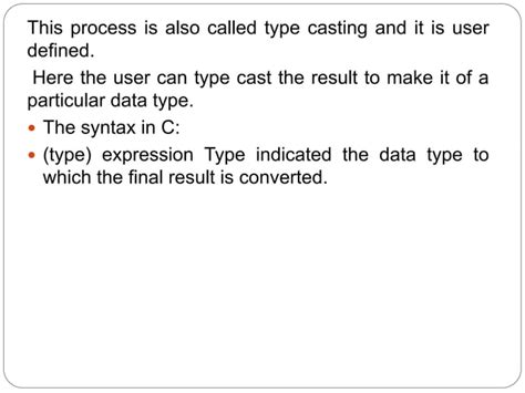 C Programming Unit 1 Ppt