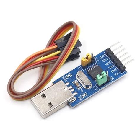 CH T In Module V V USB To I C IIC UART USB To TTL Single Chip Serial Port Downloader
