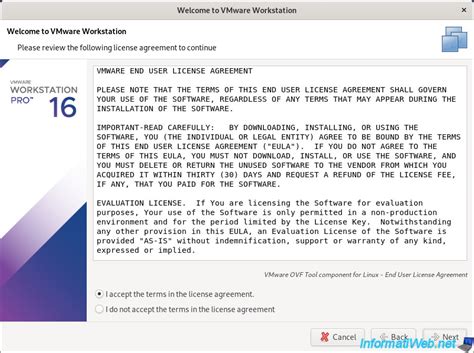 Install Vmware Workstation 16 On Linux Vmware Tutorials Informatiweb Pro