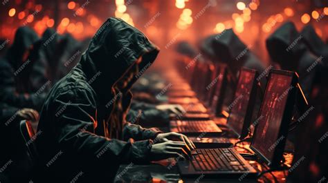 Premium Ai Image Army Of Hackers Generative Ai