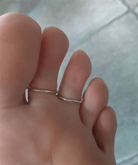 Arthritis Toe Splint EDS Two Rings Splint Adjustable Sterling Etsy