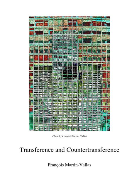 Transference And Countertransference Pdf Carl Jung Sigmund Freud