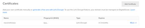 How To Proceed After Installing The Free Ssl Certificate Rdigitalocean
