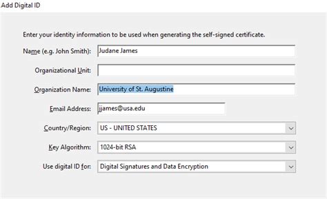 Guide How To Create A Signature In Adobe University Of St Augustine For Health Sciences