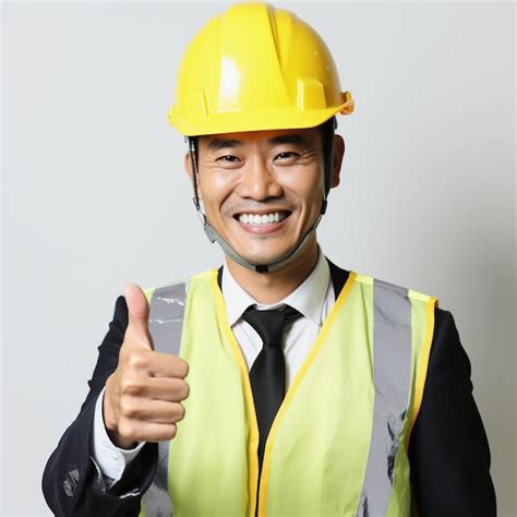 Premium Photo Heartfelt Hard Hat The Charming Tale Of A Cute Male