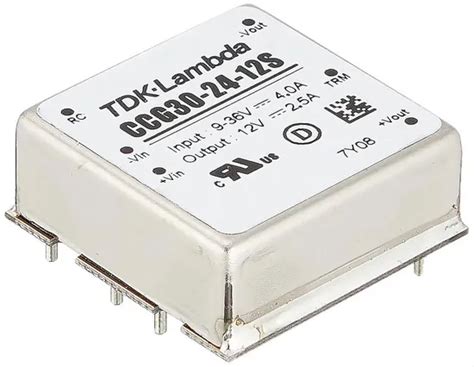 Td K Lambda Ccg30 24 12s Switching Power Supply Dcdc Converter 30w 12