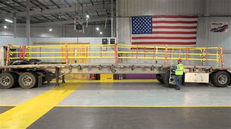 Flatbed Fall Protection Cable System