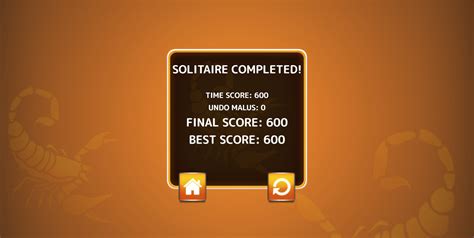 🕹️ Play Scorpion Solitaire Game Free Online Fullscreen 1 2 Or 4