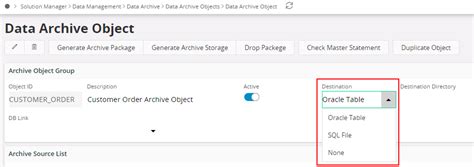Data Archive Objects Technical Documentation For Ifs Cloud