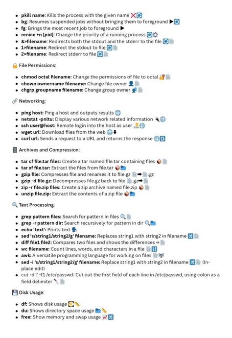 Linux And Git Cheat Sheet Pdf