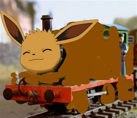 Eevee As A Thomas And Friends Character By Robotchickentoby2 On Deviantart