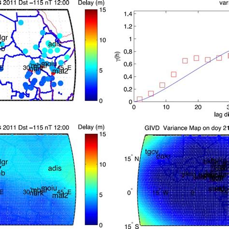 A Spatio Temporal Analysis Of The Grid Ionospheric Vertical Delay Download Scientific Diagram