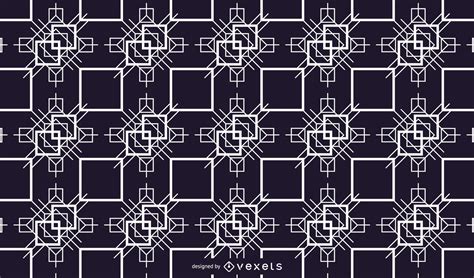 Abstract Geometrical Square Pattern Vector Download