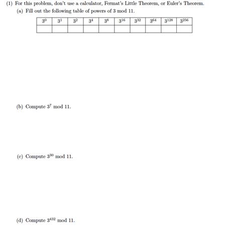 Solved For This Problem Don T Use A Calculator Chegg