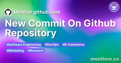 New Commit On Github Repository Monitoro