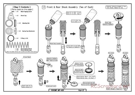 Yokomo MR BX Instruction Manual MR BX RCScrapyard Radio Controlled Model Archive