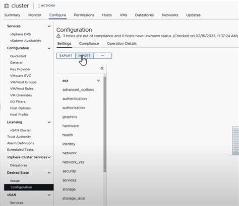 Configuration Profiles Vmware Vsphere