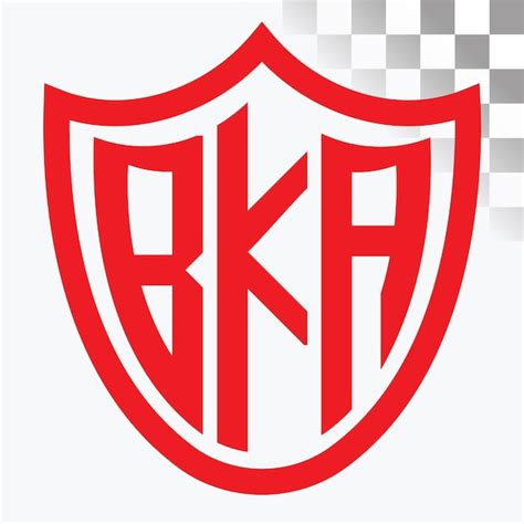 Premium Vector Bka Letter Logo Design