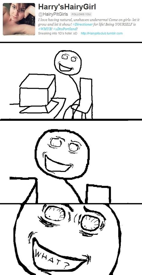 Harry SHairyGirl HairyPitGirlS FOLLOWS YOU I Love Having Natural Unshaven Underarms Come On