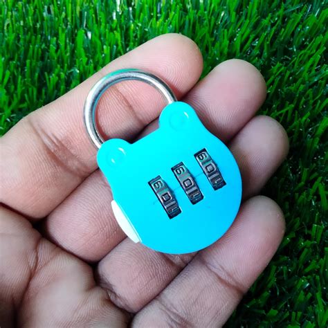 3 Digit Coded Lock Bag Luggage Travel Anti Theft Password Security Box