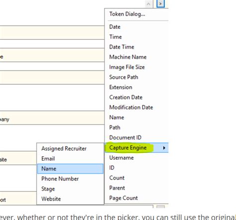 Laserfiche Capture Engine In Quickfields Not Showing Retrieved Fields Laserfiche Answers