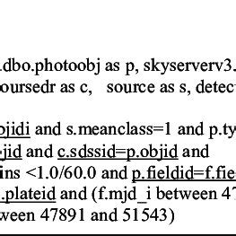A Typical Query Example Download Scientific Diagram