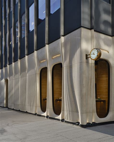 Partisans Sculpts Limestone Facade For Boutique In Toronto