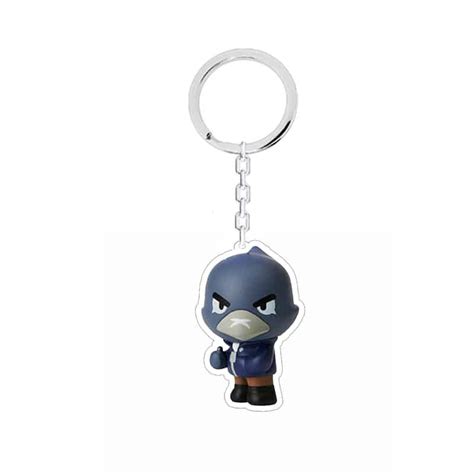 Crow Brawl Stars Keychains Key Ring Brawl Stars