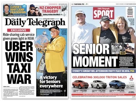 Our Daily And Sunday Telegraph Front Pages Daily Telegraph