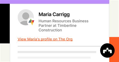 Maria Carrigg Human Resources Business Partner At Timberline