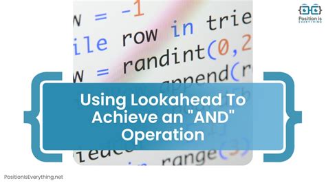 Regex For And Or Elevate Your Pattern Matching Skills Position Is Everything