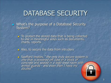 PPT CAN A DATABASE REALLY BE SECURE PowerPoint Presentation Free Download ID