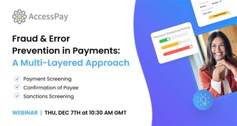 Fraud And Error Prevention In Payments A Multi Layered Approach Accesspay Accesspay