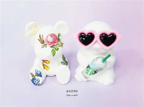 {숲속공예방}석고방향제만들기 캐릭터석고방향제 차량용석고방향제 원데이클래스 부천공방체험 인천 구로 시흥 광명 소사 네이버 블로그